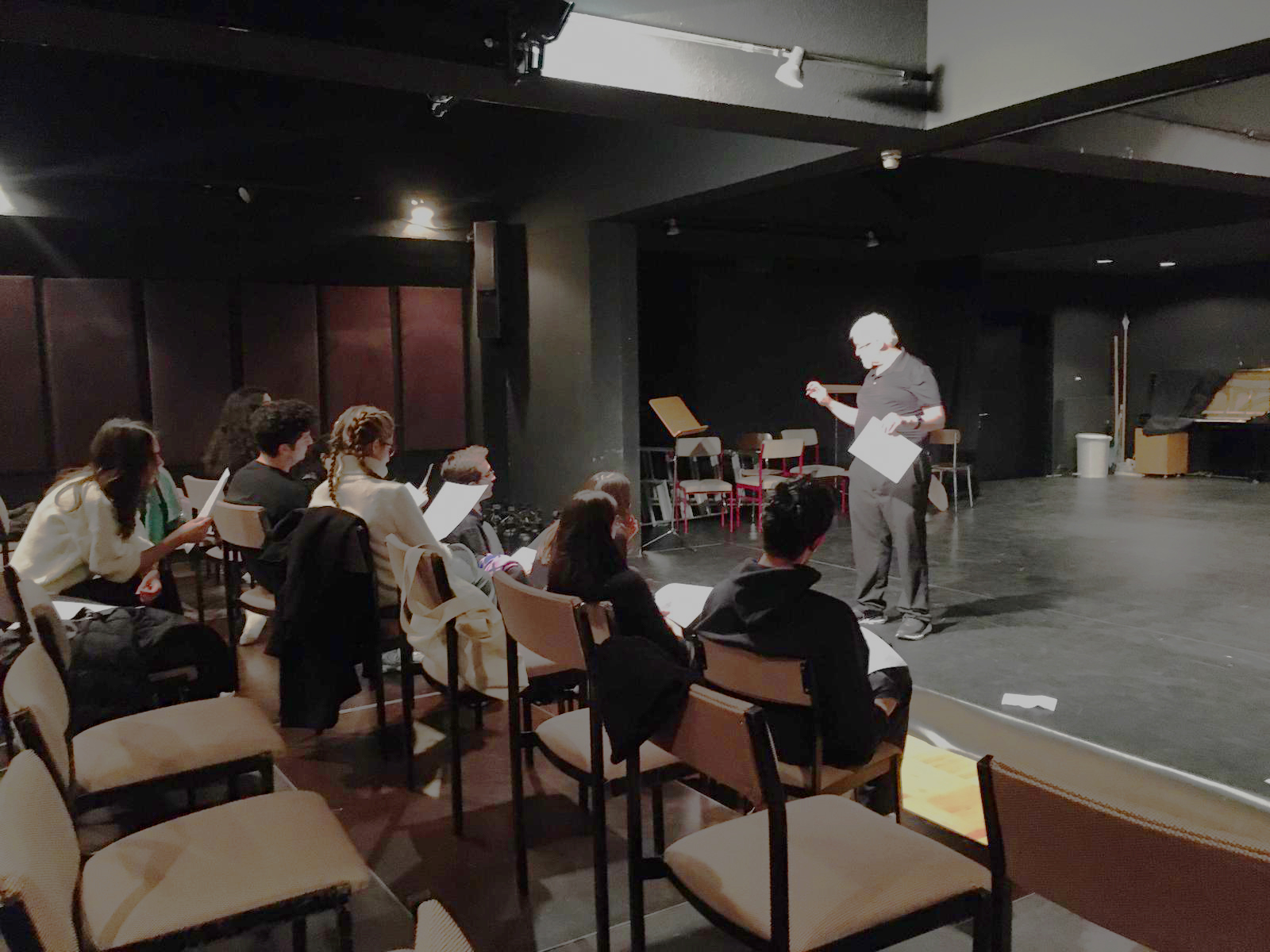 A master workshop on “Bertold Brecht in performance” with Prof. Bill Gelber
